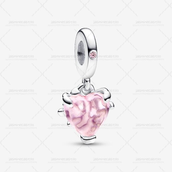 Pandora | Jewelry | Pandora Pink Family Tree Heart Dangle Charm | Poshmark